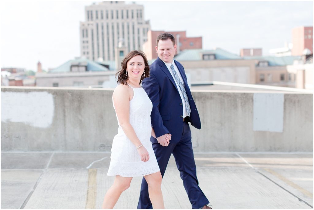 Downtown Springfield Couples Engagement Photography - Jill Gum Photography
