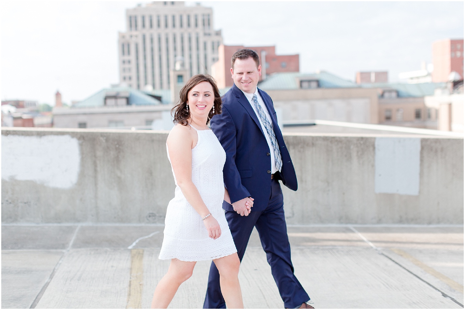 Downtown Springfield Couples Engagement Photography - Jill Gum Photography